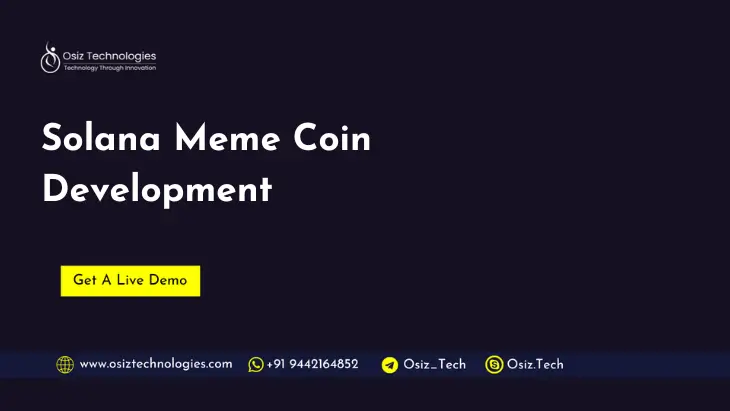 Solana Meme Coin Development | Osiz